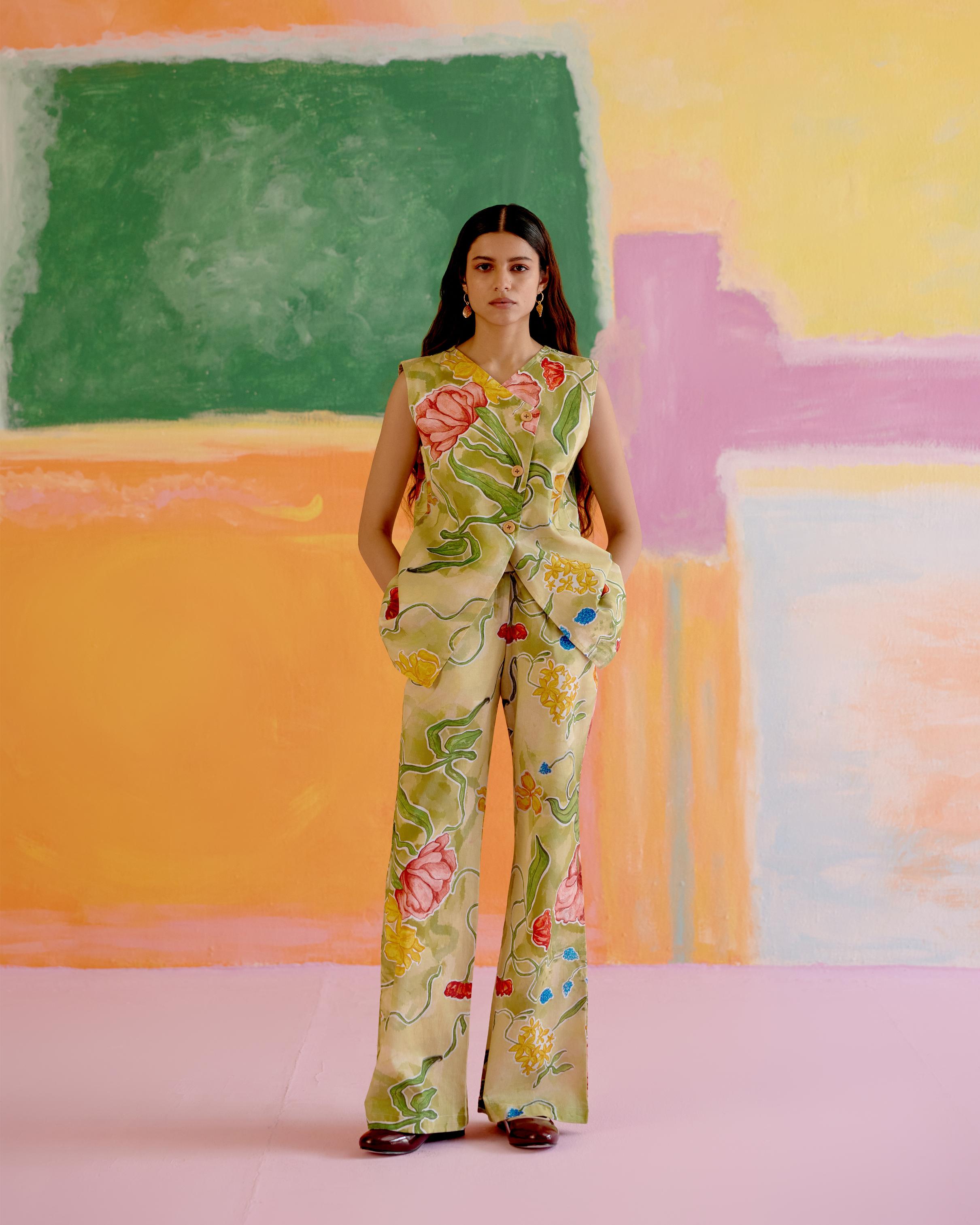 Ukiyo Co-ord Pants Set – Happï Space